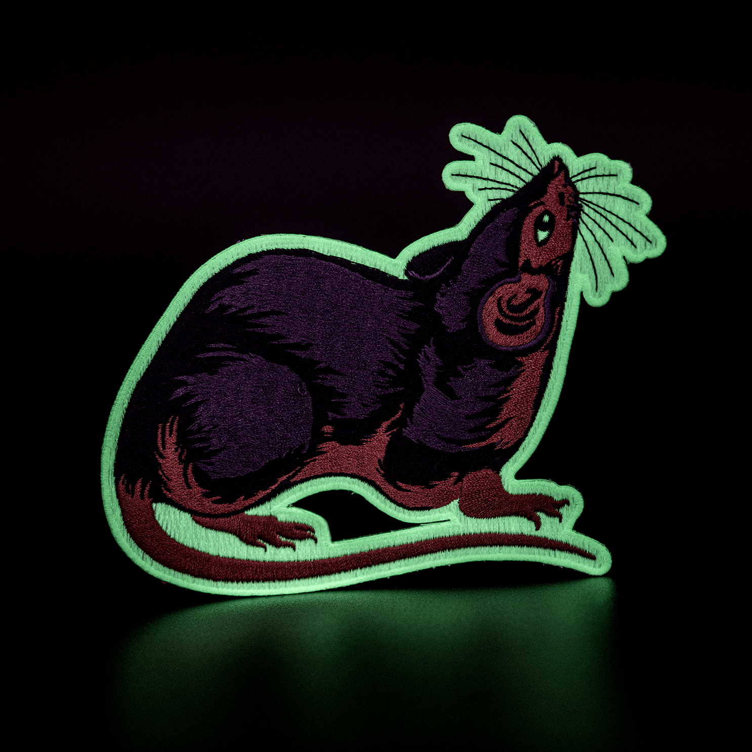 Black Rat Life-sized Patch
