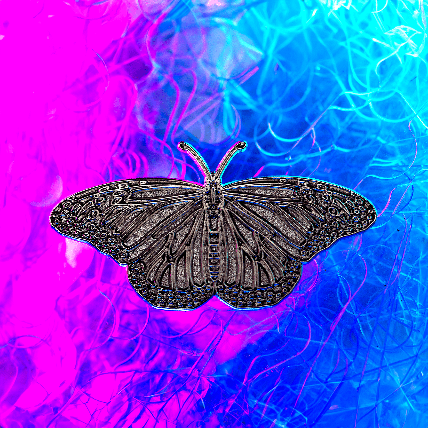 Monarch Butterfly Pin | Raw for Modding