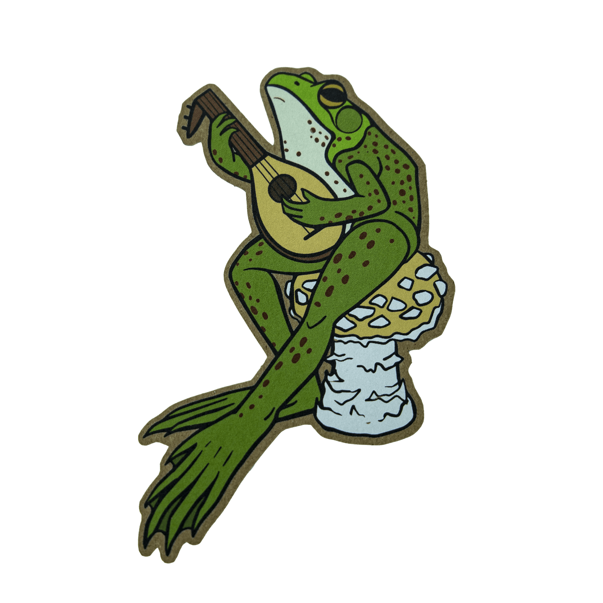 "The Bard" Frog Sticker