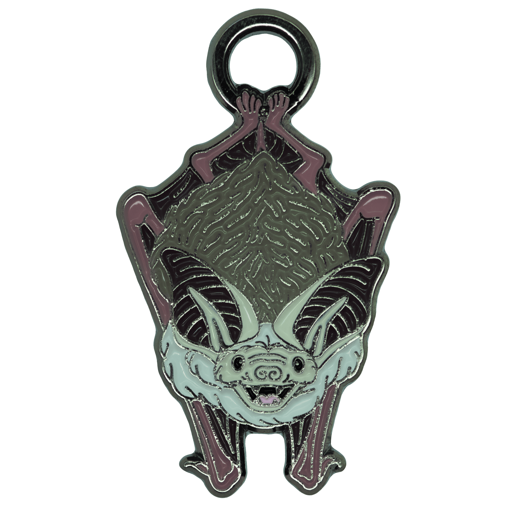 Halloween Bat Soft Enamel Pendant