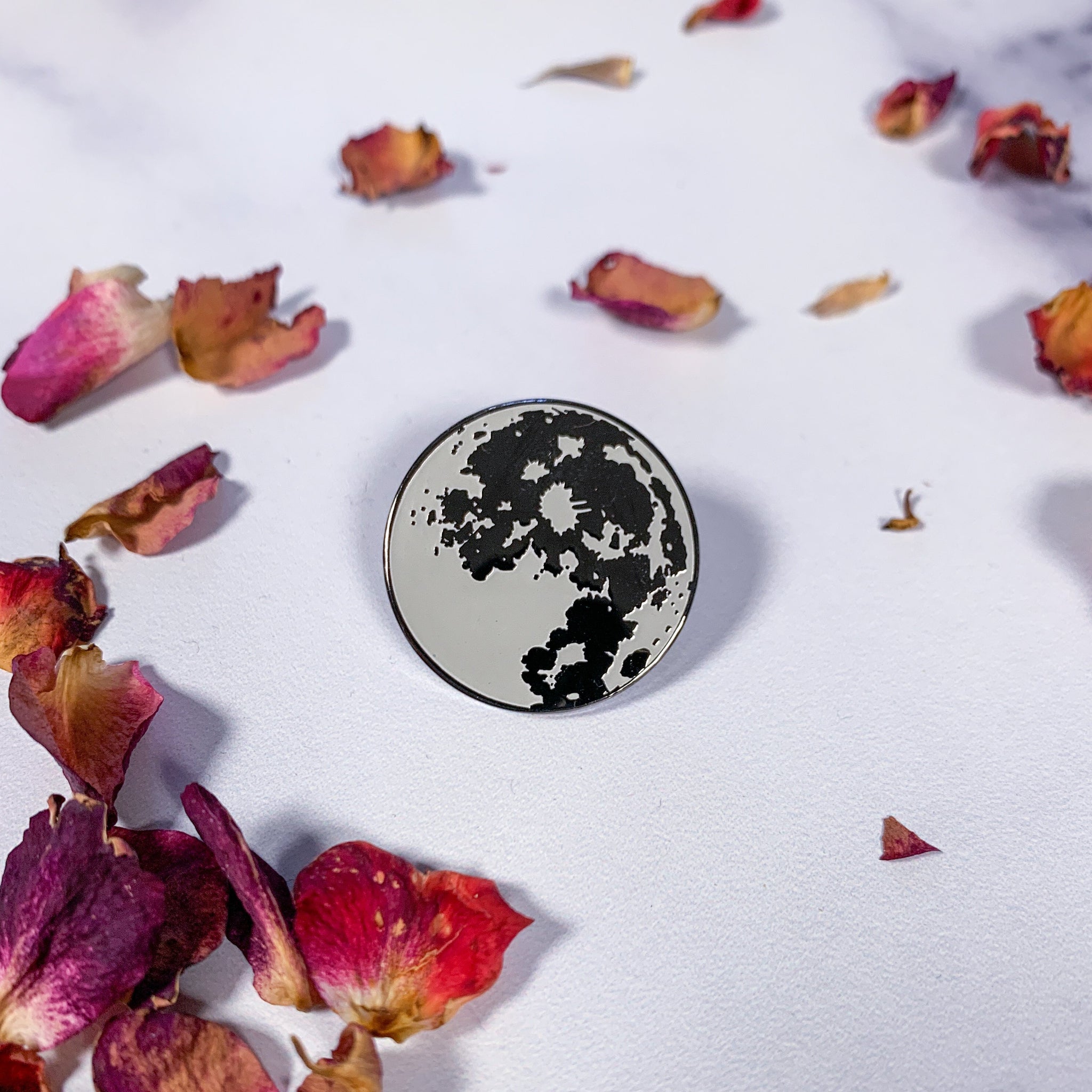 Full Moon Enamel Pin